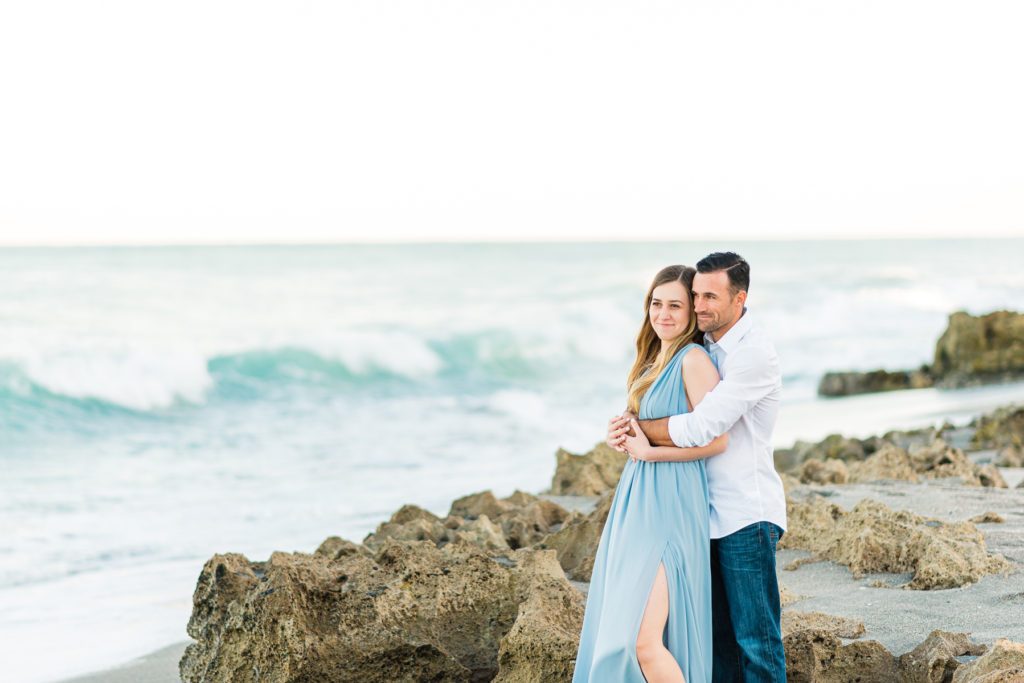Cierra & Michael's Jupiter Lighthouse Engagement Session