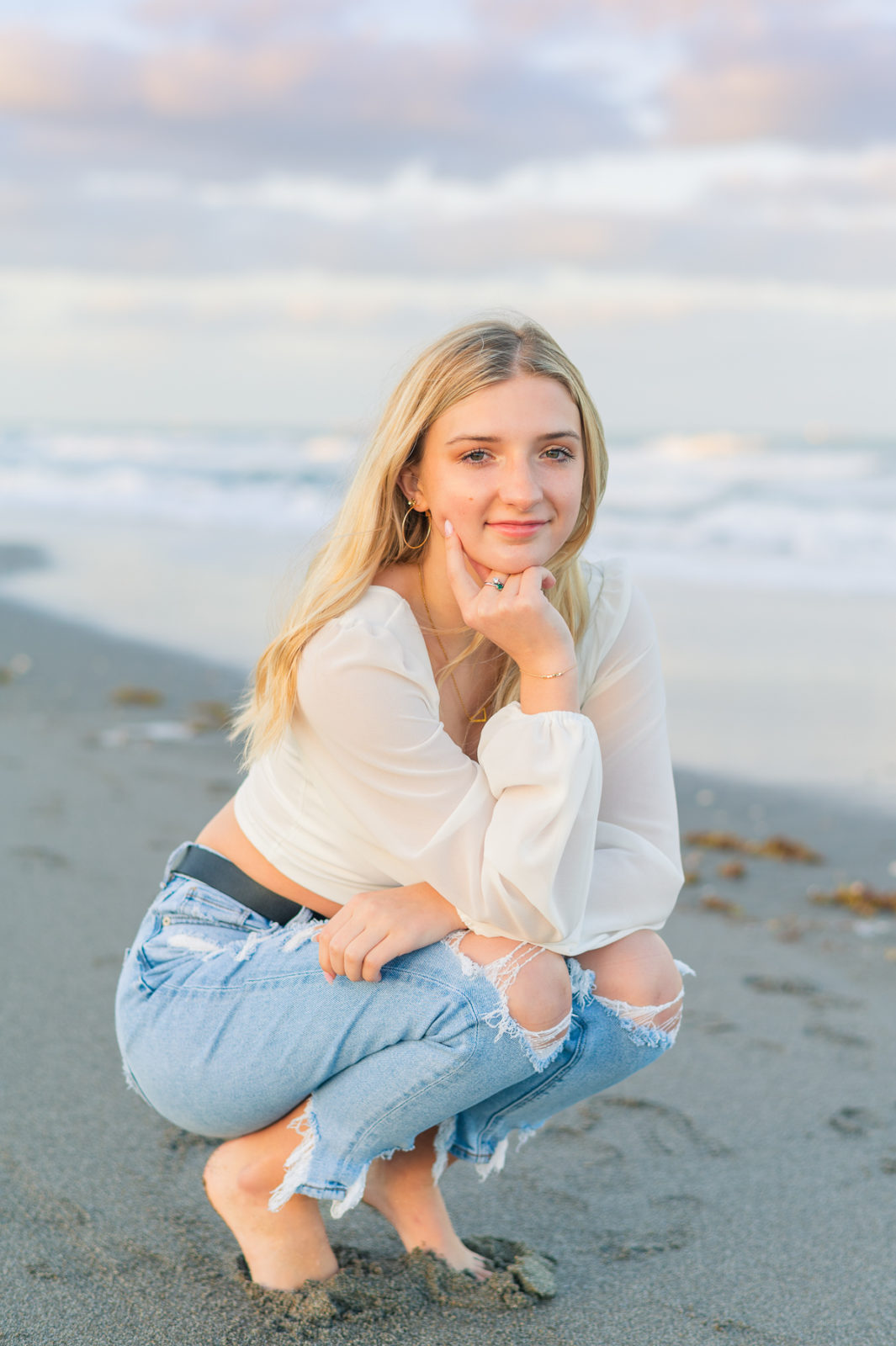 Avery | Senior Portraits | Cocoa Beach - Lisa Marshall Photography