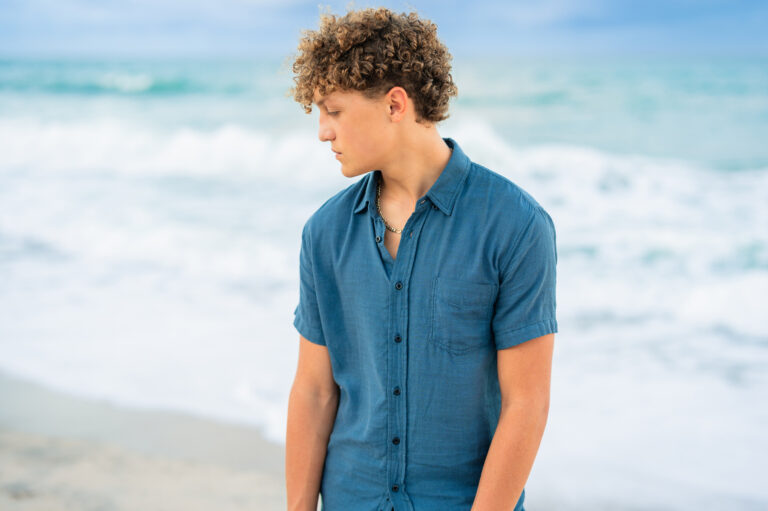 Bodhi | Senior Portraits | Mel Beach - Lisa Marshall Photography