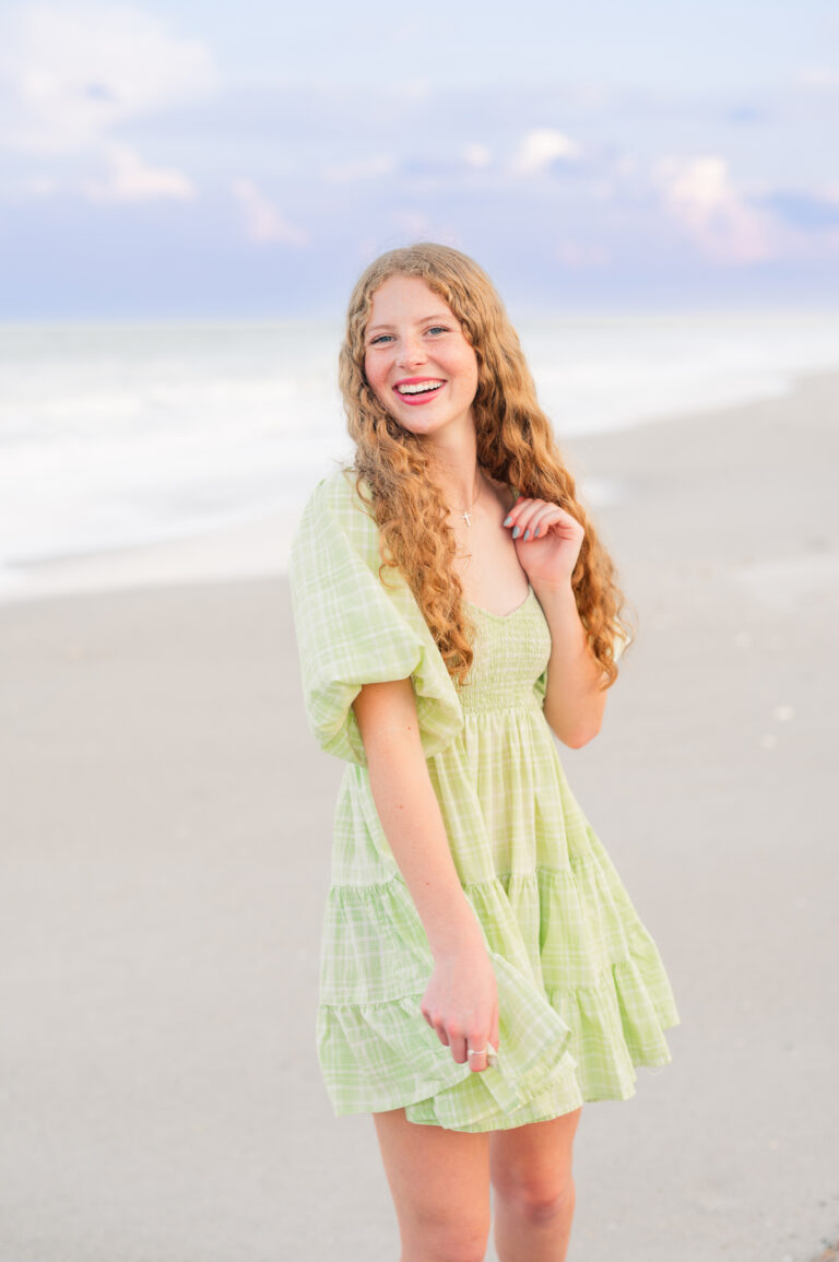 Hailey | Senior Portraits | Cocoa Beach - Lisa Marshall Photography