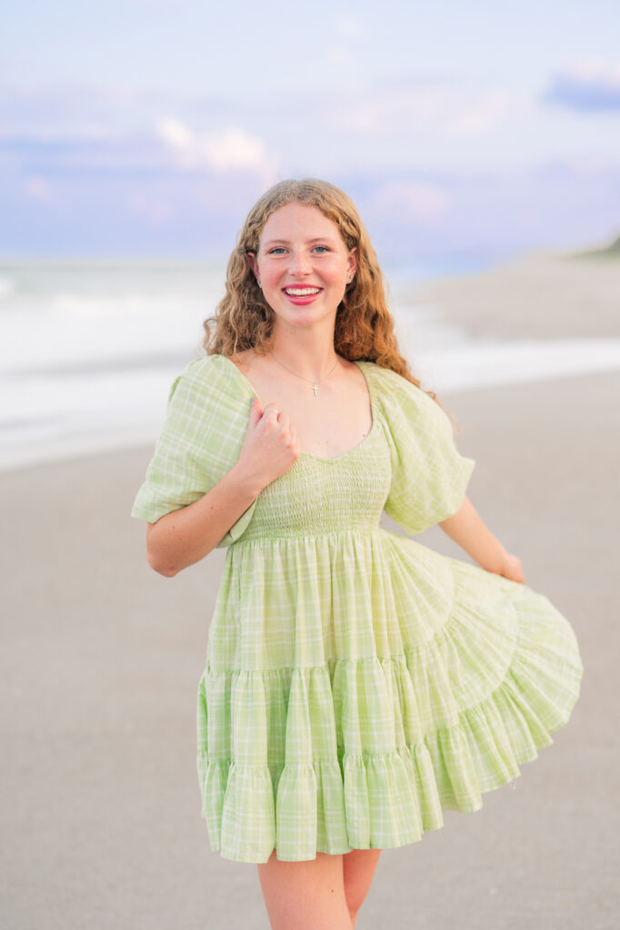Hailey | Senior Portraits | Cocoa Beach - Lisa Marshall Photography