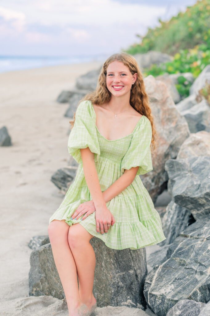 Hailey | Senior Portraits | Cocoa Beach - Lisa Marshall Photography