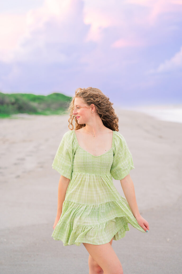 Hailey | Senior Portraits | Cocoa Beach - Lisa Marshall Photography