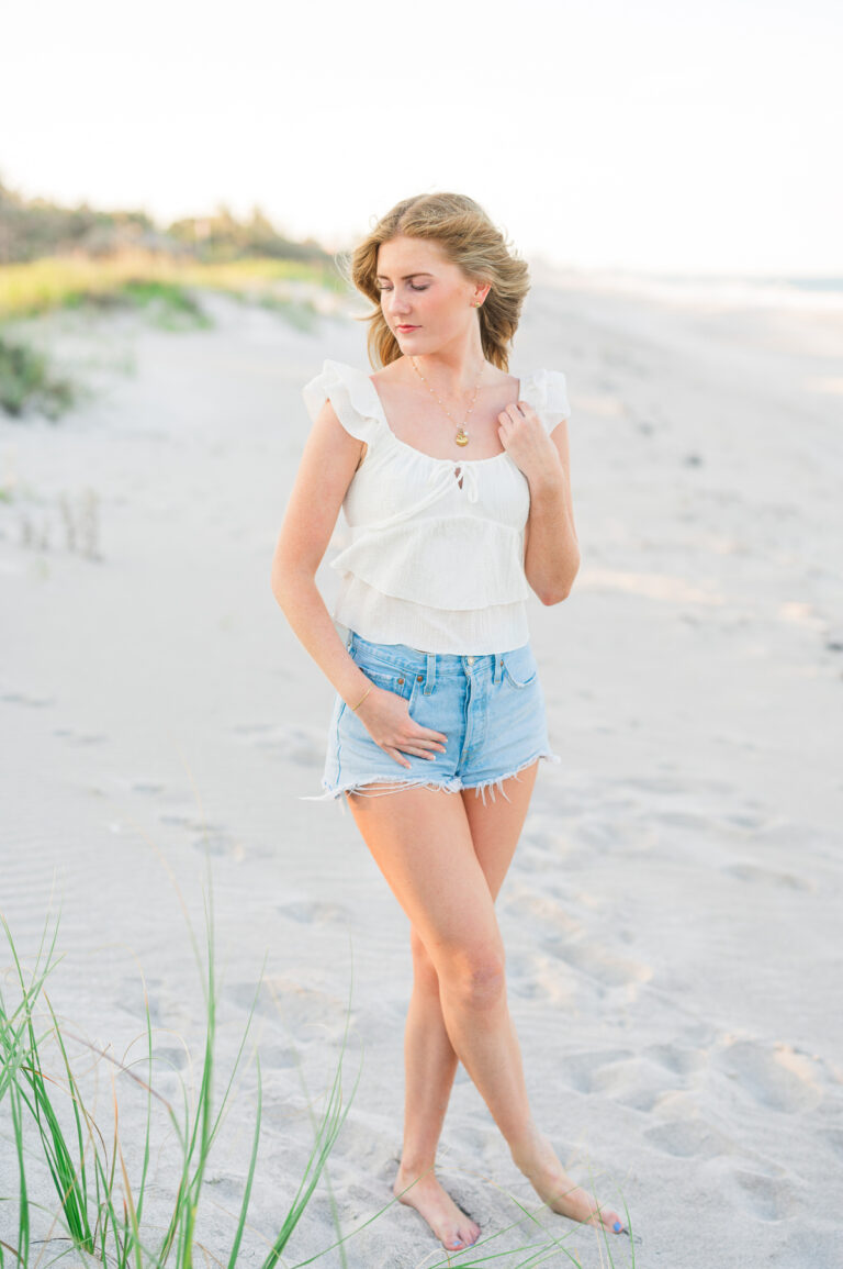 Maddie | Senior Portraits | Melbourne Beach - Lisa Marshall Photography